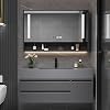 Amazon.com: NAIROLET Bathroom Vanity - 48IN Modern Floating Vanity with ...