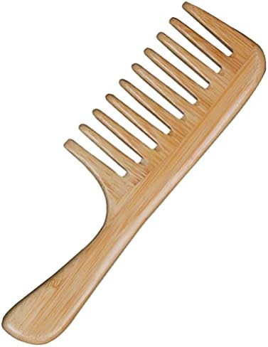 Amazon.com : Wide Tooth Wooden Comb Handmade - Natural Vintage Style ...