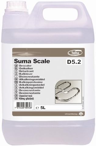 Suma Scale D5.2 Limescale Descaler 5Ltr X 2 Brightens Dull Metal ...