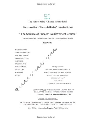 The Science Of Success Achievement Course (Successercising - Successful ...
