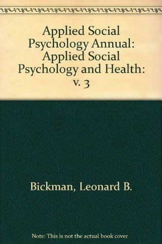 Amazon.com: Applied Social Psychology Annual: Applied Social Psychology ...