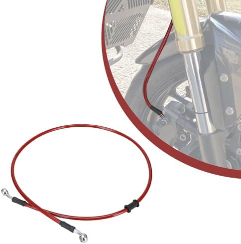Durite Aviation Moto,80cm Durite de Frein Moto Durite Hydraulique ...
