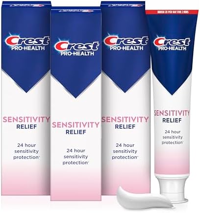 Amazon.com: Crest Sensitivity Toothpaste 4.8 oz (3 Pack), Relieves ...