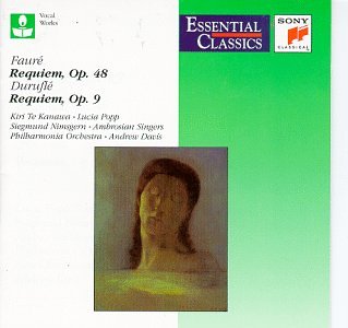 Amazon.com: Faure: Requiem, Op. 48 / Durufle: Requiem, Op. 9 (Essential Classics): CDs & Vinyl