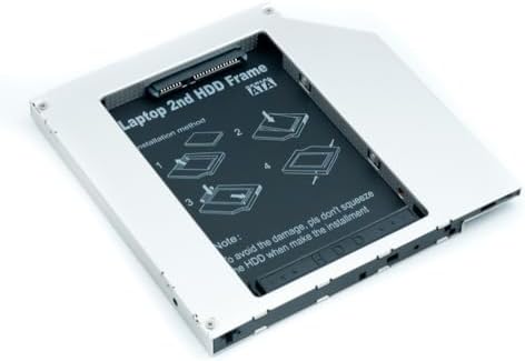 Amazon.com: HIGHFINE Universal 9.5mm SATA to SATA 2nd SSD HDD Hard ...