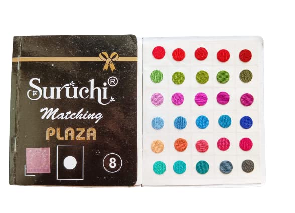 suruchi bindi Colourful Multi Matching Plaza (Stick on) forhead Multi ...