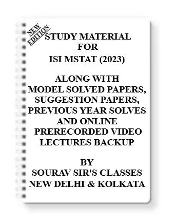 ISI M.Stat Exam 2026-2027 | Study Material Pack of 4 Books with Model ...