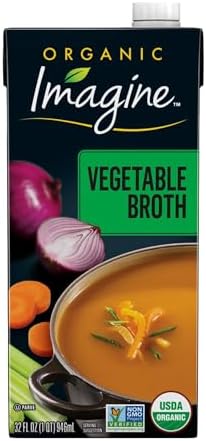 Amazon.com : Imagine Organic Vegetable Broth 32 oz : Packaged Vegetable ...