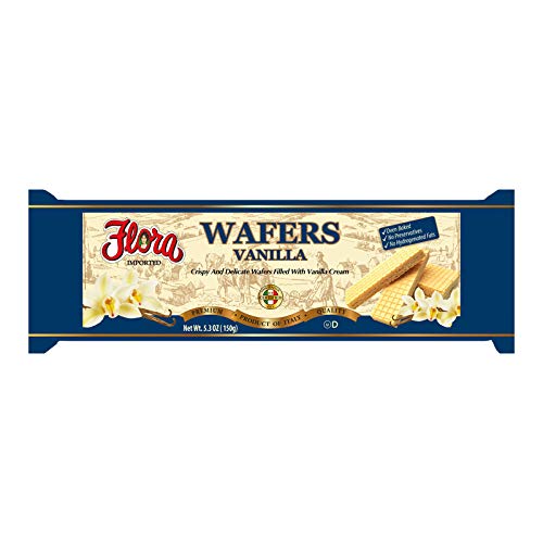Amazon.com: Wafer Cookies by Flora - Italian Wafers Vanilla - 5.3 oz ...