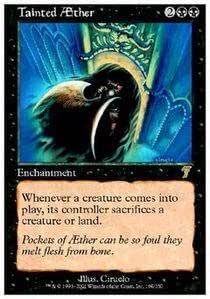 Amazon.com: Magic: the Gathering - Tainted Aether - Seventh Edition ...