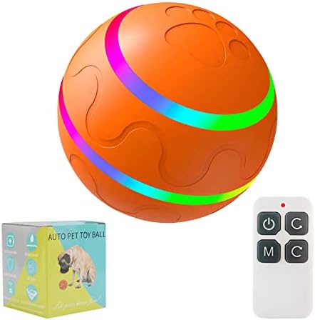 Smart Interactive Dog Toys Balls with Remote Control,Self Moving Dog ...