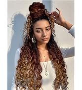 Amazon.com : 24 Inch Goddess Box Braids Crochet Hair 7 Packs Boho ...