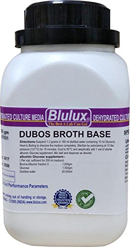 DUBOS BROTH BASE 100GM (DEHYDRATED CULTURE MEDIA) : Amazon.in ...