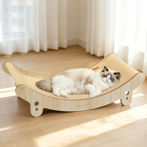 Amazon.com : Nxwjoy Cat Scratcher Bed - 27.6 inch Durable Sisal Cat ...