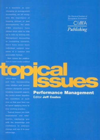 Amazon | Performance Management (CIMA Professional Handbook) | Coates ...