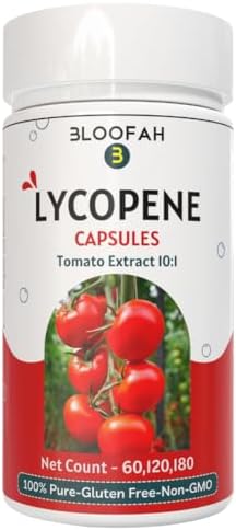 Amazon.com: Bloofah 500mg Lycopene Supplement Tomato Extract 10:1 ...