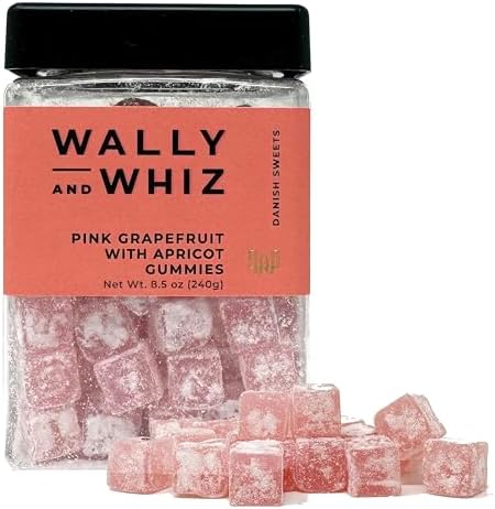 Amazon.com : Wally & Whiz Danish Gummy Candy Grapefruit with Apricot ...