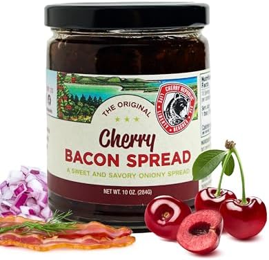 Amazon.com : Cherry Republic Cherry Bacon Jam – Sweet & Savory Spread ...