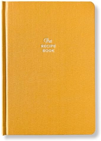 Amazon.com: KUNITSA CO. Recipe Notebook - Keepsake Gift. Hardcover ...