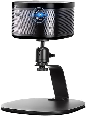SRIKEKL Aluminum Desktop Projector Stand with Ballhead Angle Adjustment ...