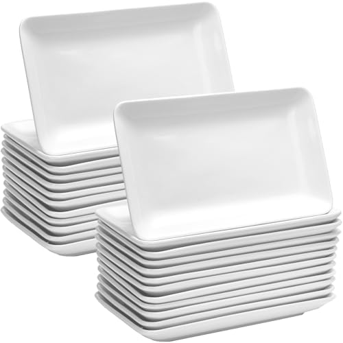 Amazon.com: FAMHH 8 Inch Appetizer Plates Set with Dipping Cups for ...