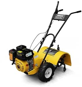 Shogun 6.5HP Gasoline Cultivator/Tiller/Rotary Hoe/Rototiller - Yellow ...
