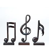 Amazon.com: Handicraftviet Wooden Music Note Sculpture and Music Lovers ...