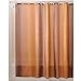 Amazon.com: iDesign Ombre Fabric Shower Curtain Water-Repellent and Mold- and Mildew-Resistant ...