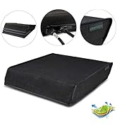 Amazon.com: eXtremeRate Black Horizontal Dust Cover for PS4 Pro Console ...