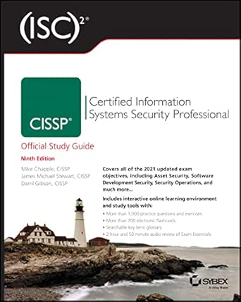 (ISC)2 CISSP Certified Information Systems Security Professional ...