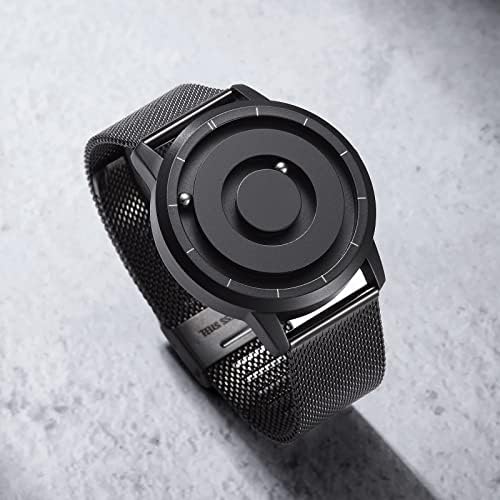 Amazon.com: EUTOUR Mens Watches, Two Magnetic Watches PVD Unibody Dial ...