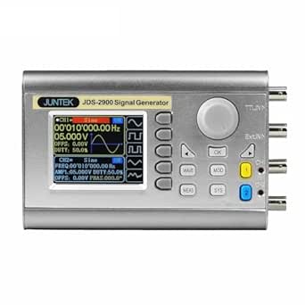 Skyking Professional Upgraded 15MHz DDS Signal Generator, 2.4Inch LCD Display High Precision ...