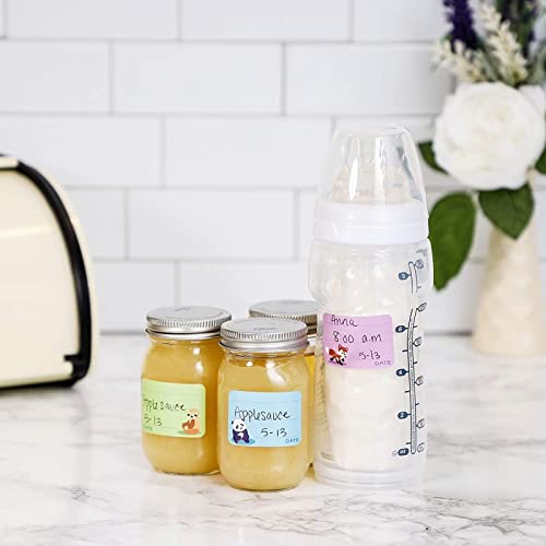 Snapklik.com : 500-Pack Self-Adhesive Baby Bottle Labels For Daycare ...