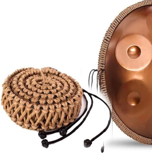 Amazon.com - TOCTUS Handpan Rattan Rope, 22inch Steel Drum Wrapped ...