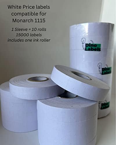 Amazon.com : 1115 Pricemarking Labels Compatible for Monarch 1115 ...