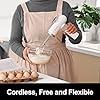 Amazon.com: Cordless Hand Mixer, Kitchen in the box 6 Speed Dial ...