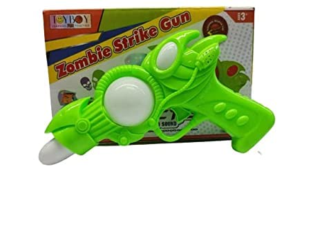 Darling Toys Galactic Zombie Strike Pistol Projection Gun with Flashing ...
