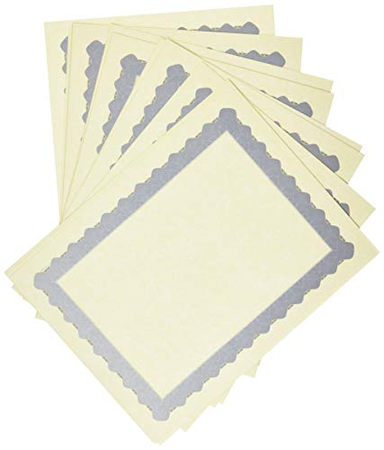 Snapklik.com : Great Papers Metallic Blue Border Certificate For Awards ...