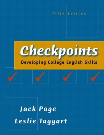 Checkpoints: Developing College English Skills (5th Edition): Page ...
