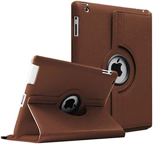 M Cart 360 Degree Rotating PU Leather Flip Case Cover for Apple iPad 2 ...