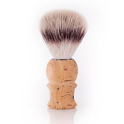 Amazon.com : Natural Cork Shaving Brush with Silvertip Fibres by Muhle ...