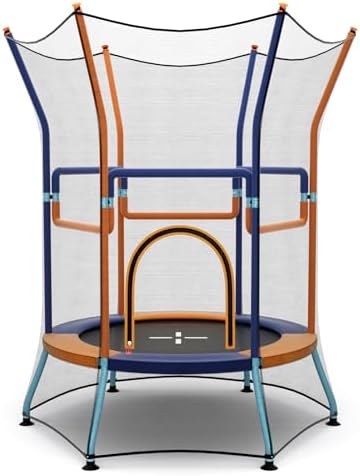 HONEY JOY Trampoline for Kids, 48“ Mini Trampoline with Safety ...