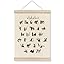 Amazon.com: HRQKO Western Alphabet Poster Hanger Frame, Western Nursery ...