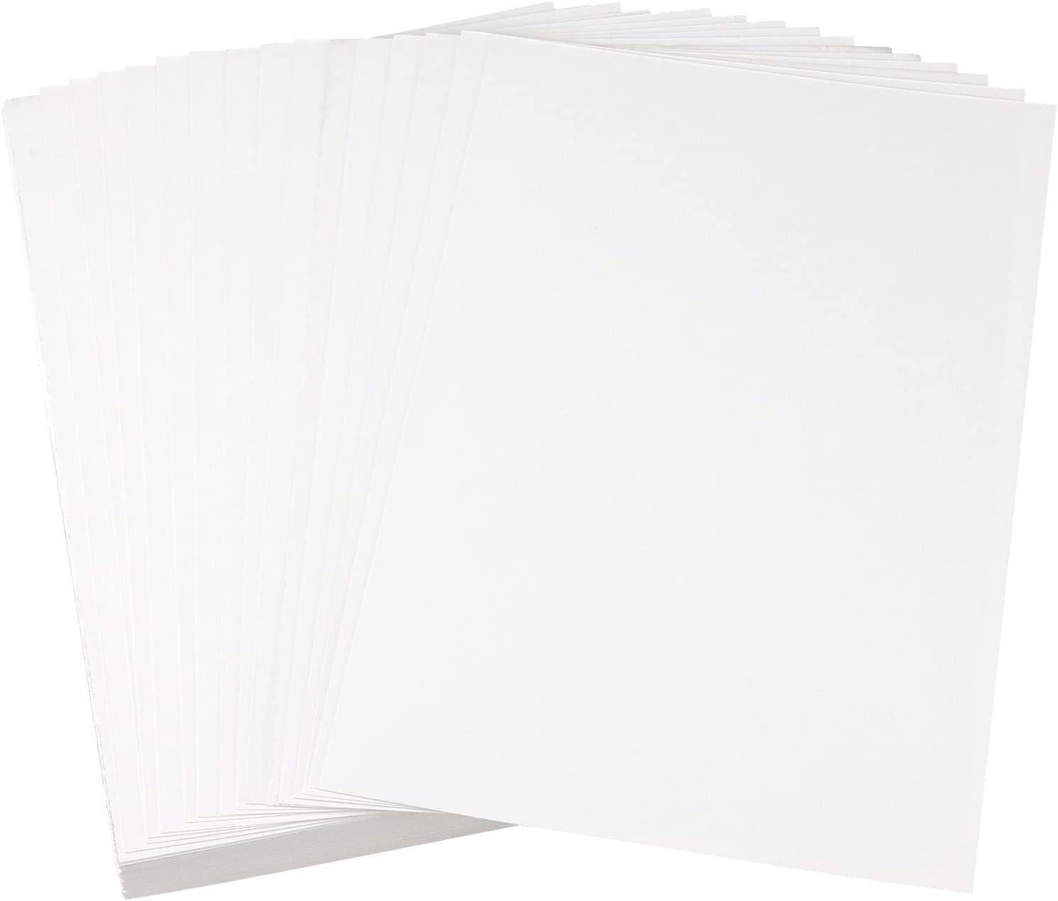 ZEONHEI 100 Sheets 300gsm A4 White Card, White Craft Card Art Card, A4 ...