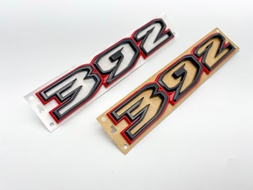 Amazon.com: Pair New Custom Paint 392 Hood Emblems 3D Badge Replacement ...