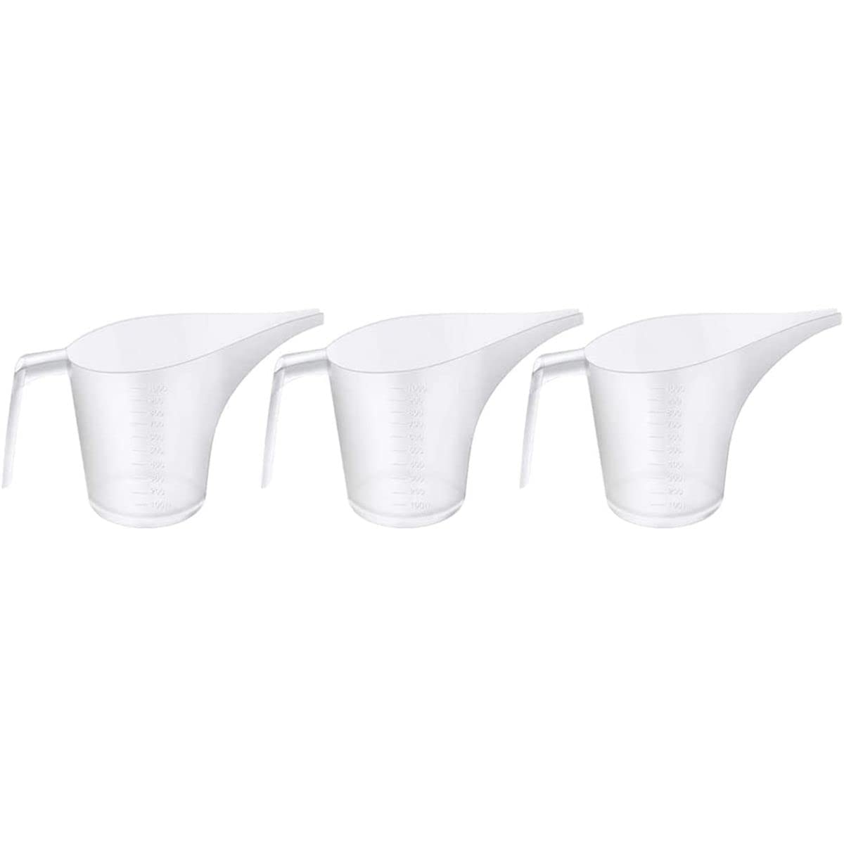 Amazon.com: Vctitil 3Pcs Plastic Funnel Pitcher,Translucent Easy Pour ...