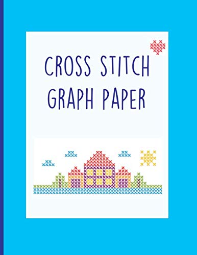 Buy Cross Stitch Graph Paper: 10 x 10 grid Design your own embroidery ...