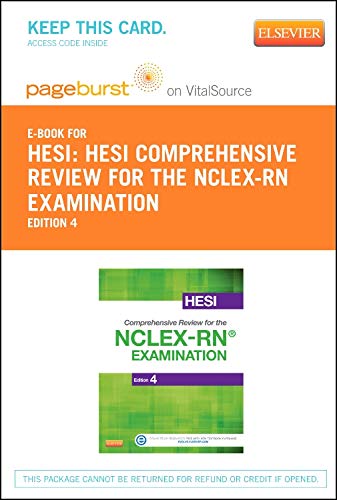 HESI Comprehensive Review for the NCLEX-RN Examination - Elsevier eBook ...