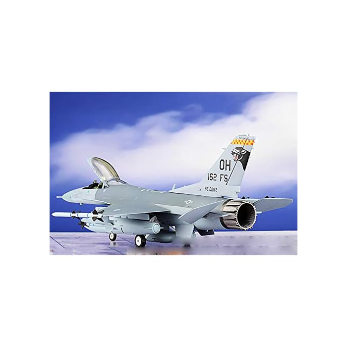 Buy JC WINGS USAF ANG F-16C Fighting Falcon 162nd Fighter Squadron 1/72 ...