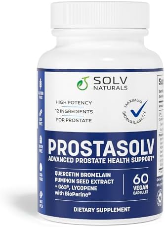 Amazon.com: SOLV NATURALS PROSTASOLV Prostate Support for Men's Health ...